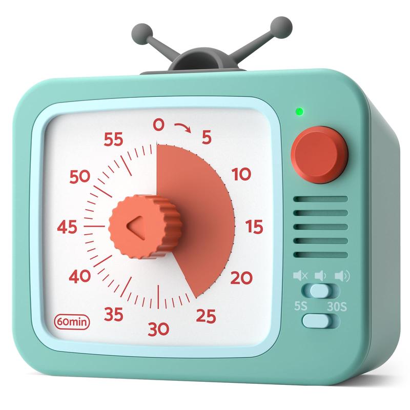 LIORQUE Visual Timer for Kids Cute Cartoon Design 60 Minute Visual ...