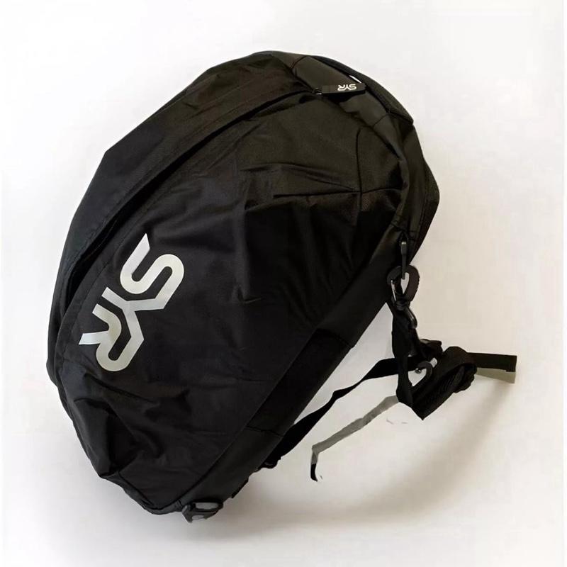 SYR Elite Padel Tennis Racket Backpack Black Sports Equipment Bag with ...