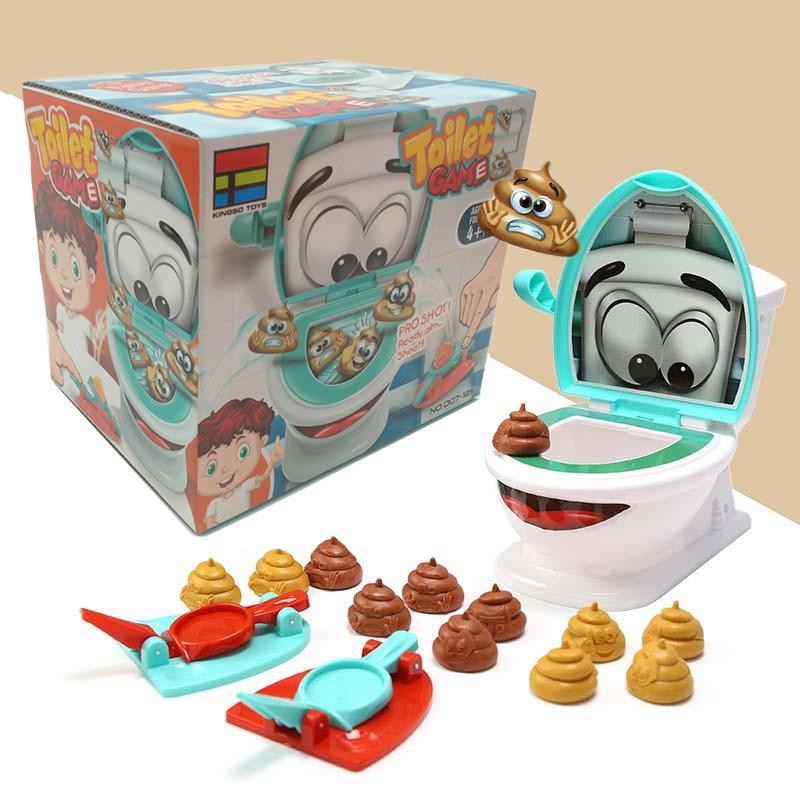 Quick Poop Shooting Game Toy Set, 1 Set Funny Poop Shooting Toy for ...
