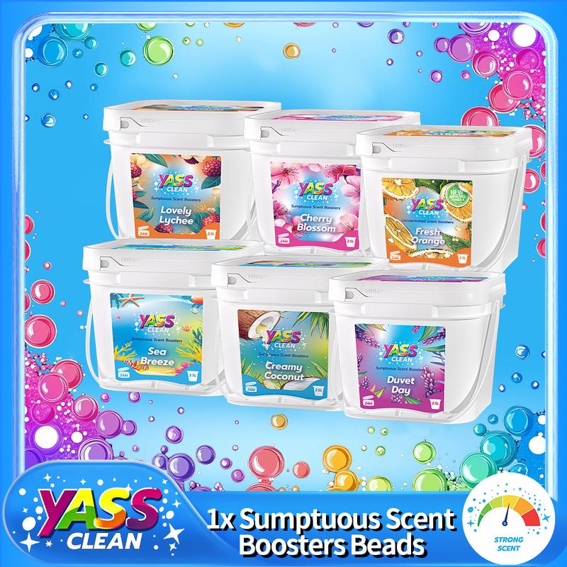 Yass Clean Sumptuous Scent Booster Laundry Beads 2.5L 1.8KG Cream ...