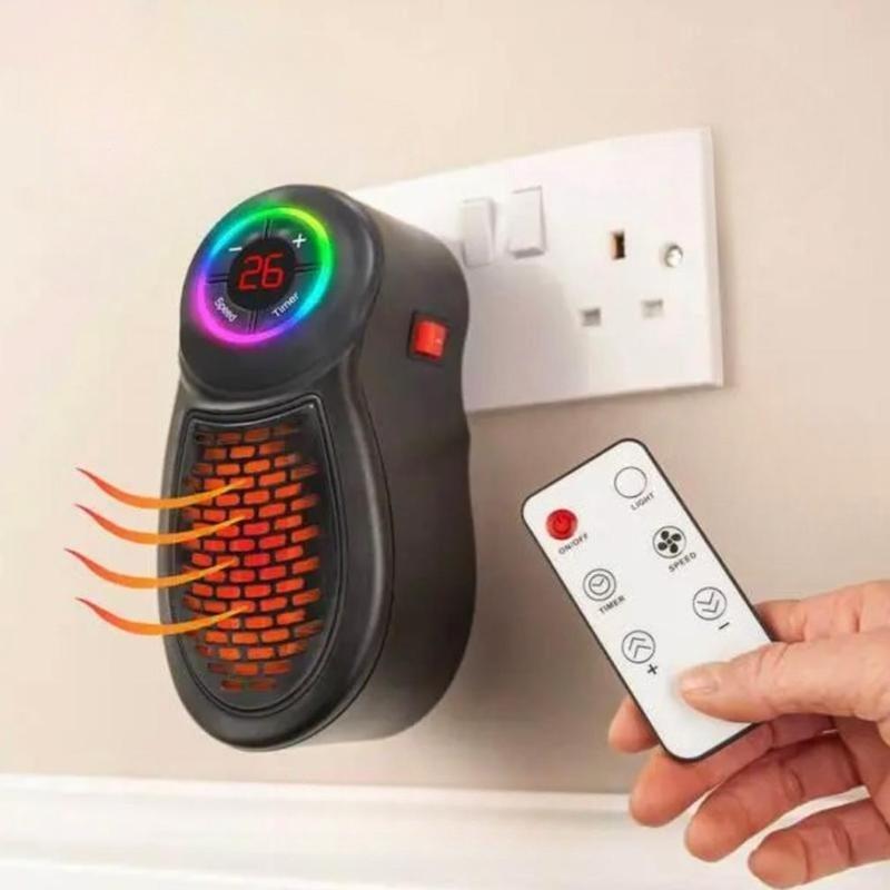 Plug in Go Heater, capable of heating up to 250 square feet, cost ...