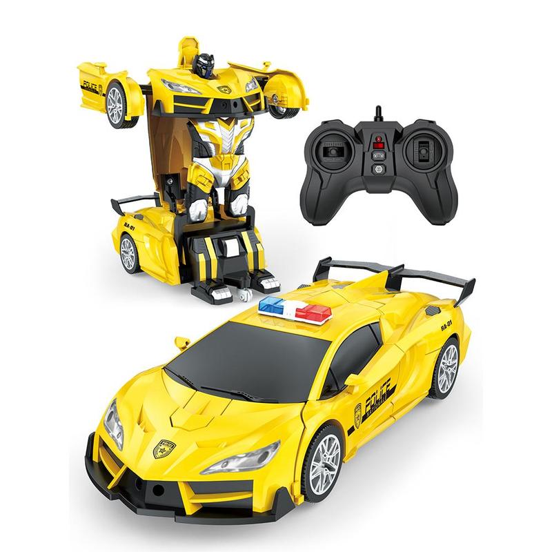 Remote Control Transformer Robot Car Toy, 1 Set Smart Impact - TikTok ...
