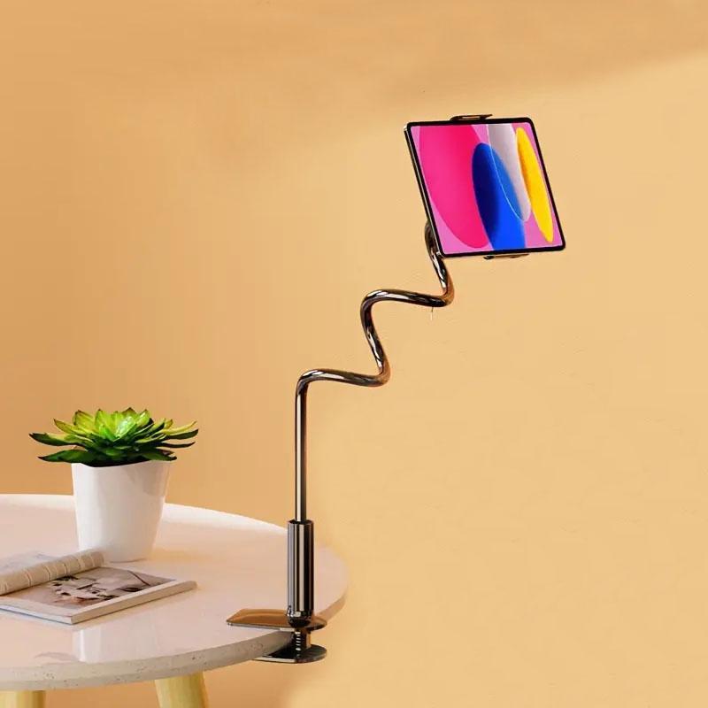 80cm Strong Phone & Tablet Holder, Long Arm Clip-on Stand, Lazy ...
