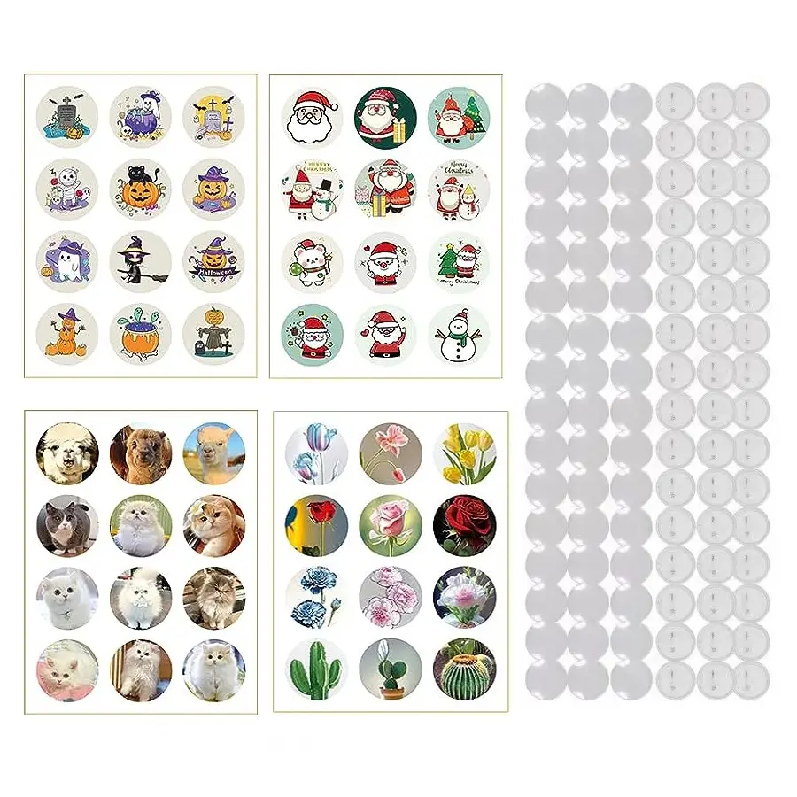 DIY Badge Making Machine, 1 Set Badge Making Kit w TikTok爆款商品分析 - GMV ...