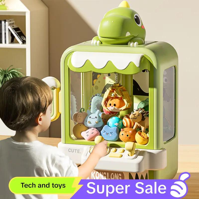 Dinosaur Claw Machine Toys Electronic Arcade Game Adjustable - TikTok ...