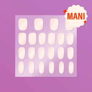 Glaize Stick-On Gel Mani - 22 Nails (11 Sizes) | Free Starter Kit, Easy ...