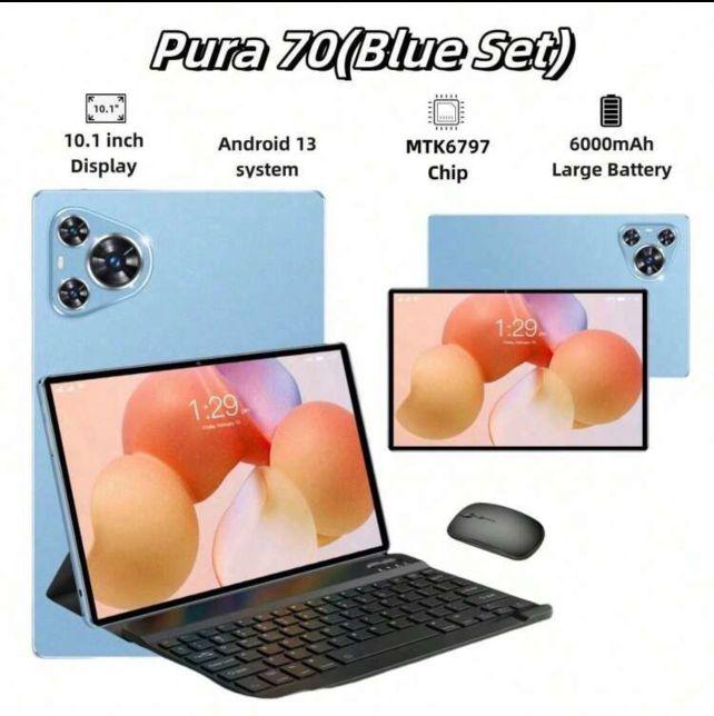 Pura 70 (Blue Set)/10.1-Inch FHD Android 13 Tablet/MTK6797, 8-Core, 2 ...