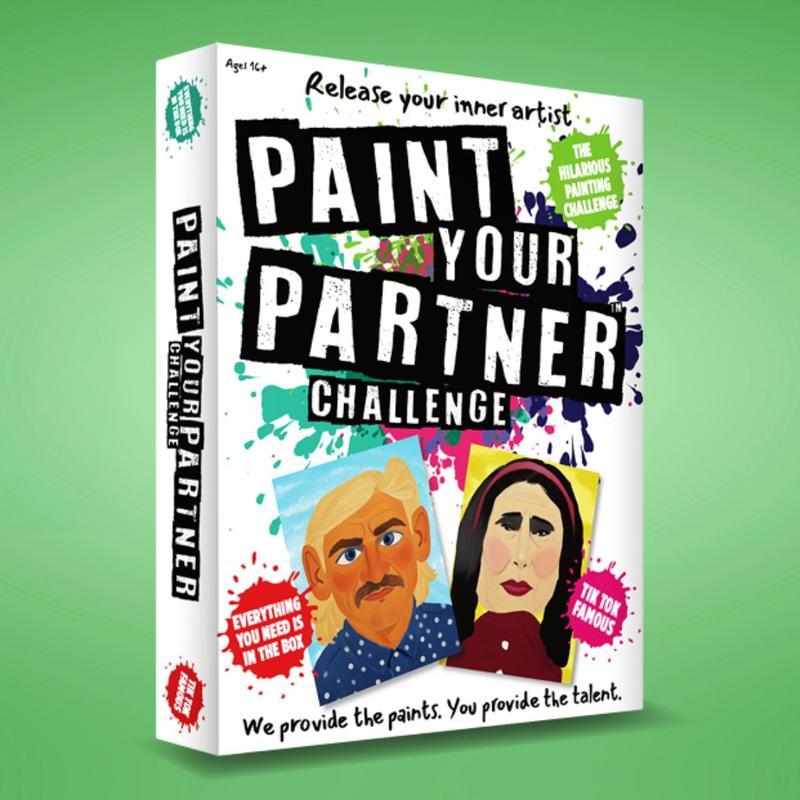Paint Your Partner Kit - Fun Night In for Couples, Groups, Parties ...