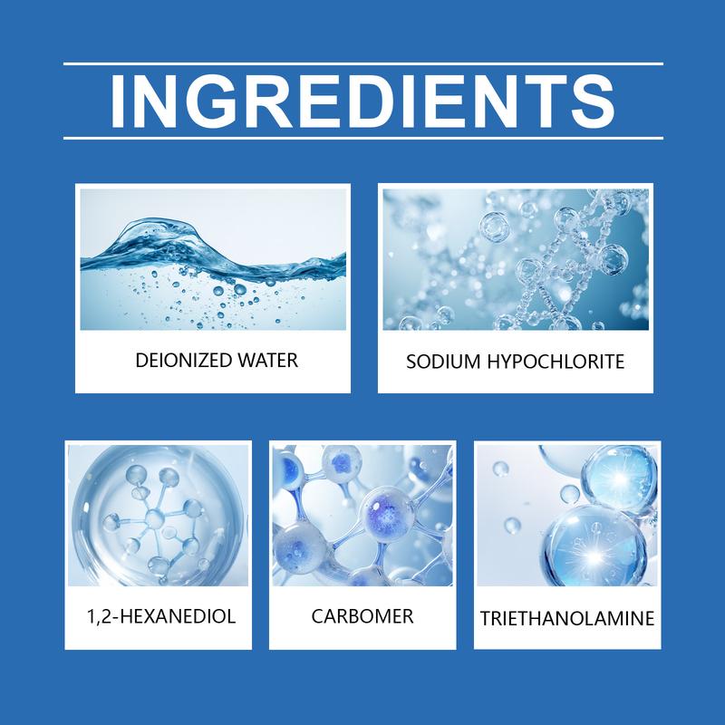 Mold Removal Gel Multi-Purpose Household Cleaning Gel - Stain Remover ...