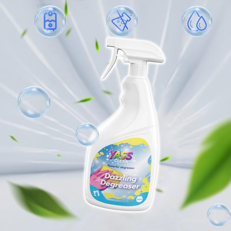 Yass Clean Dazzling Degreaser Lovely Lemon Scented- 500 ml Stove Glass ...