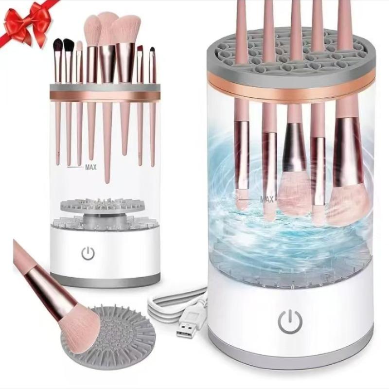 Electric Makeup Brush Cleaner, Automatic Brush Cleaning Machine, Daily ...