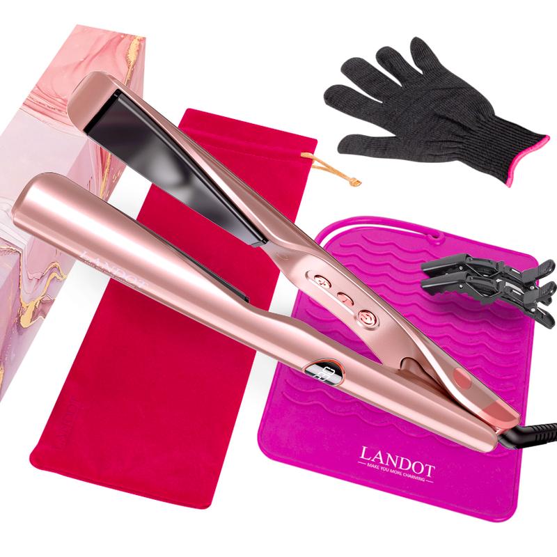 LANDOT New 3in1 Hair Curler Straightener Waver with Negative - TikTok ...