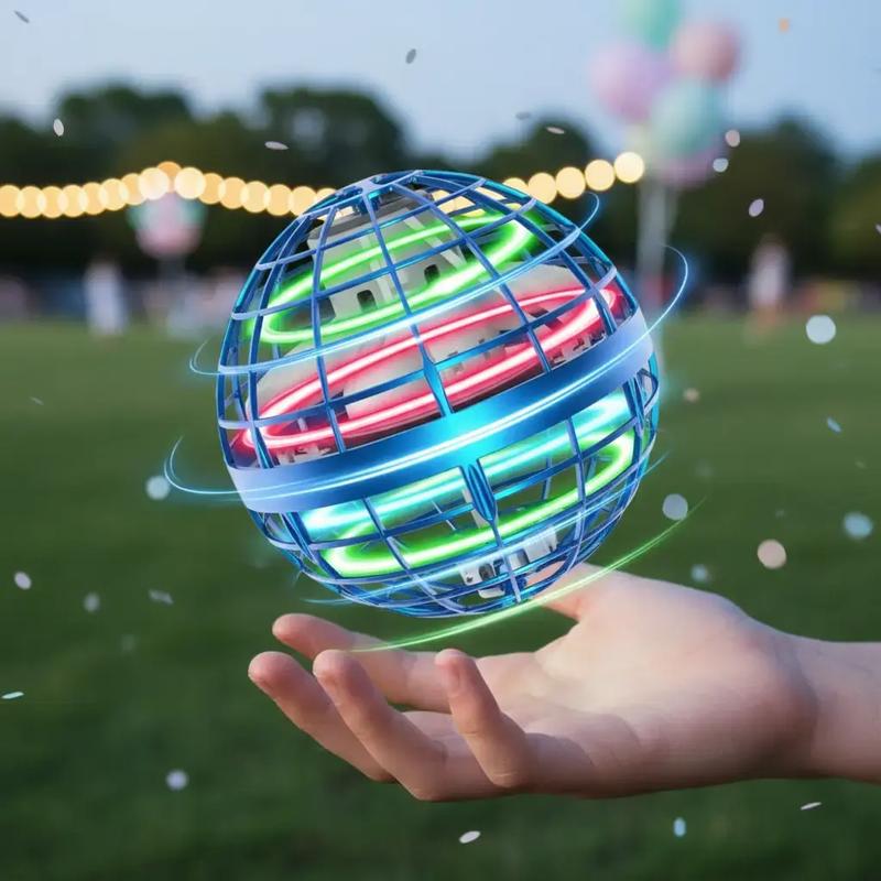Flying Orb Toy Mini Drone with Hand Control, Hovering Boomerang for ...