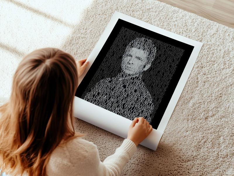 Noel Gallagher Wall Art Print, Don’t Look Back in Anger Poster, Oasis ...